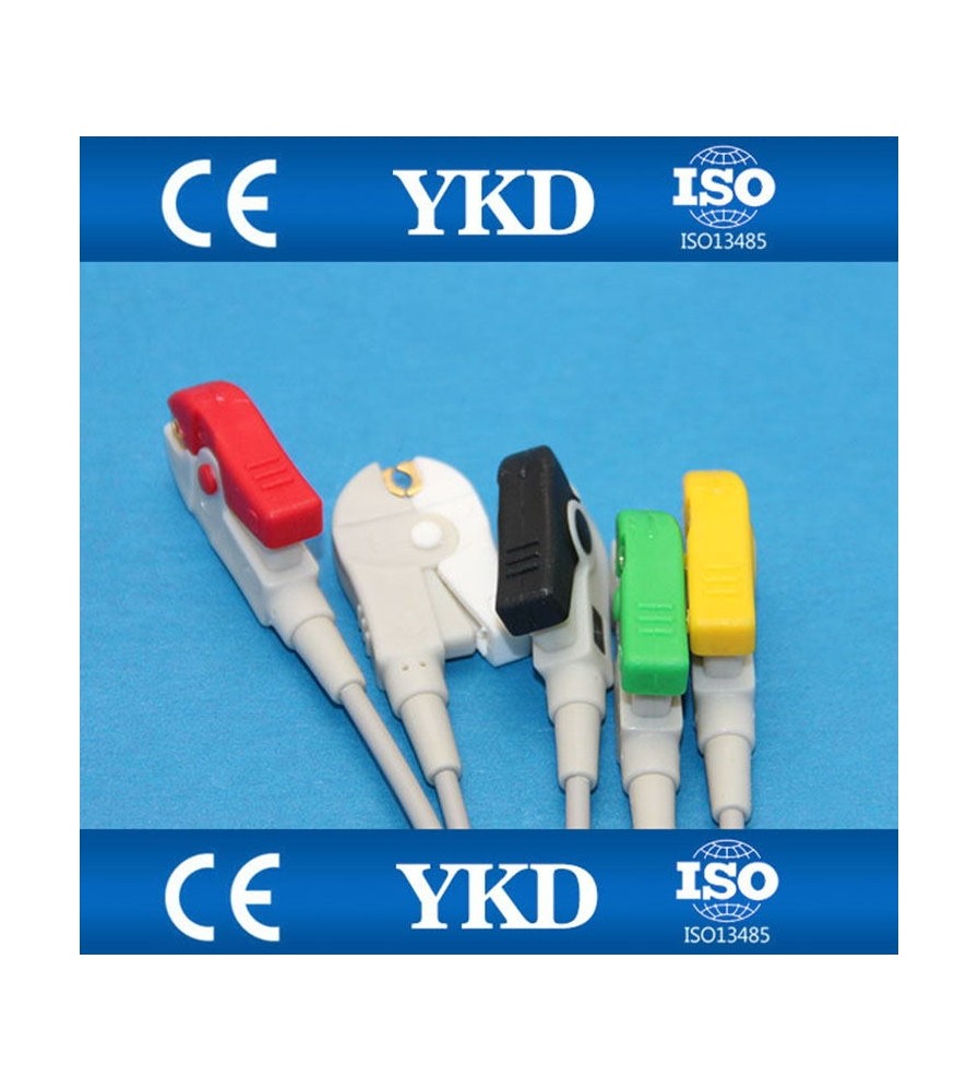 Emtel FX2000 FX 3000 Odprowadzenia EKG 5-elektrody