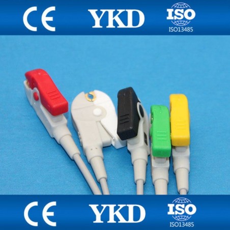 Emtel FX2000 FX 3000 Odprowadzenia EKG 5-elektrody